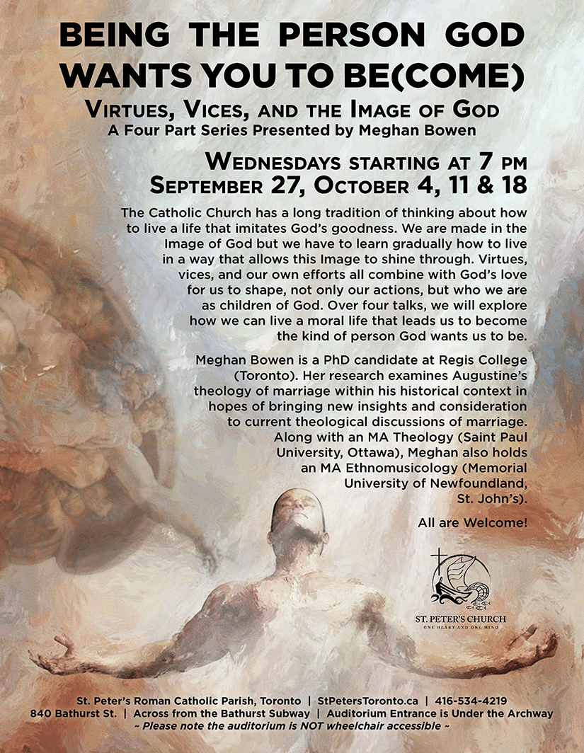 Being the Person God Wants You to Be(come): Virtues, Vices, and the ...